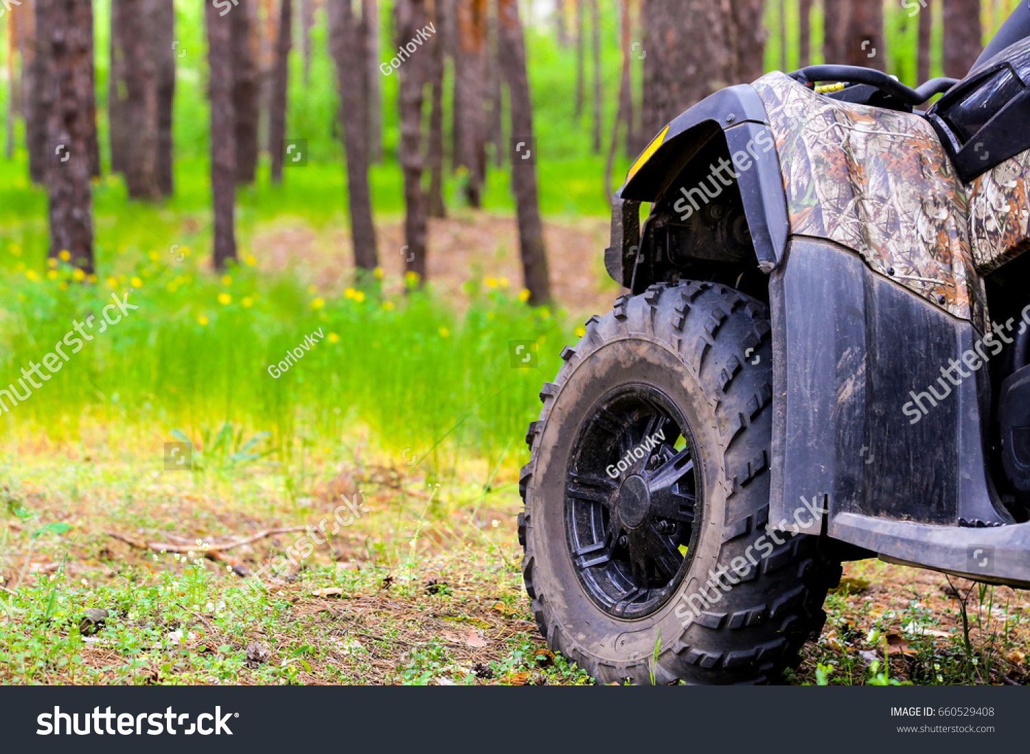 4 Wheeler Banded Application | Aerial Forestry Services